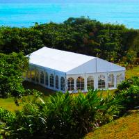 China PVC Outdoor Wedding Party See Through Marquee Tent 10x30 For 100 - 500 Seaters for sale