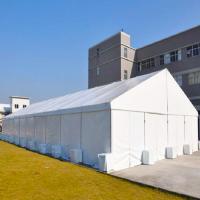 China Aluminum Alloy 6061 T6 Garden Clear Top Marquee Tent For 500 1000 Seaters ABS Panel for sale