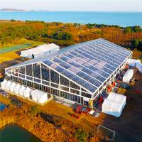 China 60m Wide Aluminum Alloy 300 Seater Tent 18x30 PVC Fabric Cover for sale