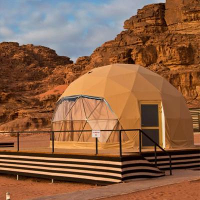 China PVC Fabric  Popular Design Hotel living 3m / 4m / 5m / 6m Dome Tent For Tourist Attractions for sale