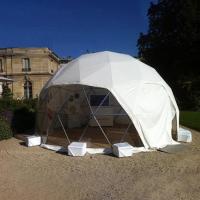 China PVC Fabric  Popular Design Hotel living 3m / 4m / 5m / 6m Dome Tent For Tourist Attractions for sale