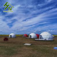 China Big Transparent Bay Window Geodesic Dome Tent For Outdoor Event for sale