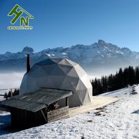 China Big Transparent Bay Window Geodesic Dome Tent For Outdoor Event for sale