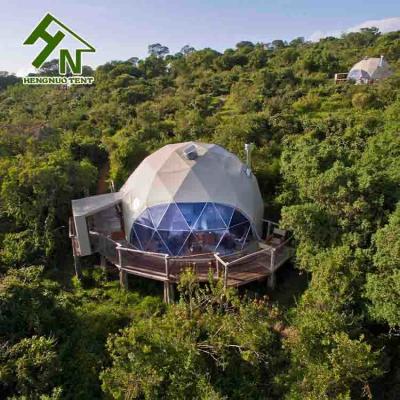 China European Waterproof Four Seasons Geodesic Camping Tent Dome Structure For Resorts for sale