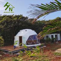 China European Waterproof Four Seasons Geodesic Camping Tent Dome Structure For Resorts for sale