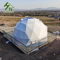 China Outdoor Waterproof Comfortable Dome Glamping Tent With Full Luxury Decoration for sale