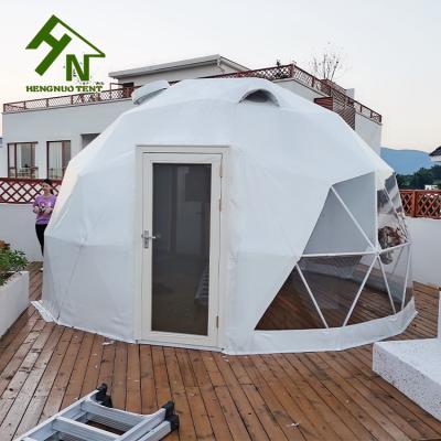 China Tourist Attraction Hotel Geodesic Dome Tent For Living Room Tear Resistant for sale