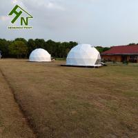 China 75kg/sqm Geodesic Dome Tent With 12mm Cotton Insulation Layer For Winter Cold Weather for sale