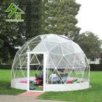 China 6-12 People Clear Geodesic Igloo Dome Party Tent For Outdoor Evernt for sale