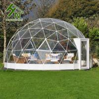 China 6-12 People Clear Geodesic Igloo Dome Party Tent For Outdoor Evernt for sale