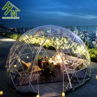 China Wedding Party Dome Tent Transparent Catering Dome Tent 100KM/ H Wind Load for sale