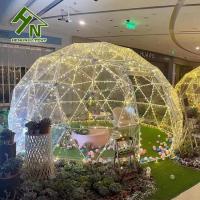 China Wedding Party Dome Tent Transparent Catering Dome Tent 100KM/ H Wind Load for sale