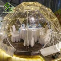 China Wedding Party Dome Tent Transparent Catering Dome Tent 100KM/ H Wind Load for sale