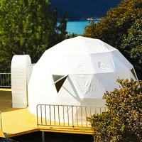 China Hotel Decoration Igloo Geodesic Dome Tent Wind Resistant for sale