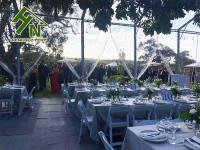 China Transparent Aluminum Frame Tent Fixation Way Wedding Marquee Tent for sale