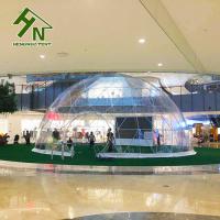 China Ceremony Clear Big Party Dome Tent Wind Resistance 120km/h for sale