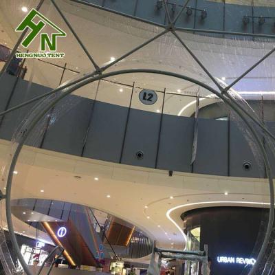 China Big 13m Clear Pvc Geodesic Dome Tent For Event Garden for sale