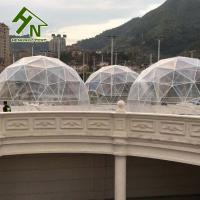 China Small Outdoor Transparent Geodesic Dome Tent 6.5m Height For Festivals for sale