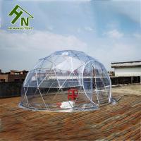 China Small Outdoor Transparent Geodesic Dome Tent 6.5m Height For Festivals for sale