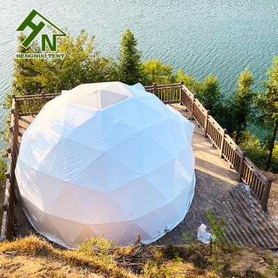 China Triangle Window Small Geodesic Dome Tent 6m For Outdoor Hotel for sale