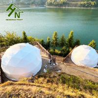 China Triangle Window Small Geodesic Dome Tent 6m For Outdoor Hotel for sale