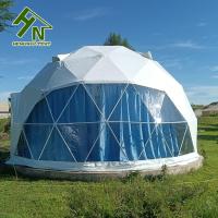 China Durable Geodesic Dome Tent Dome Camping Tents With Skylight for sale