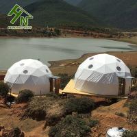 China 3~6 Person Dome Tent Outdoor Hotel Glamping Geodesic Dome Tent for sale