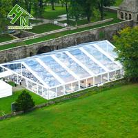 China Four Seasons Transparent Marquee Tent Pvc Party Tent A Shaped Tent for sale