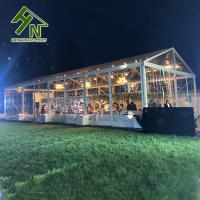 China Four Seasons Transparent Marquee Tent Pvc Party Tent A Shaped Tent for sale