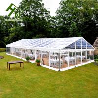 China Four Seasons Transparent Marquee Tent Pvc Party Tent A Shaped Tent for sale