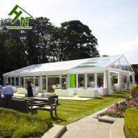 China Clear Transparent Party Tent Aluminum Alloy 6061-T6A Shaped Tent for sale