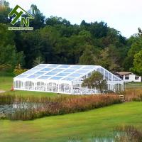 China Clear Transparent Party Tent Aluminum Alloy 6061-T6A Shaped Tent for sale