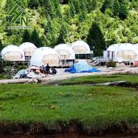 China Area 28sqm Outdoor Dome Tent Hotel Geodesic Dome Tent For Sale for sale