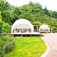 China Area 28sqm Outdoor Dome Tent Hotel Geodesic Dome Tent For Sale for sale