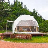 China Area 28sqm Outdoor Dome Tent Hotel Geodesic Dome Tent For Sale for sale