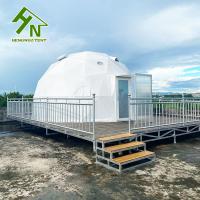 China Area 28sqm Outdoor Dome Tent Hotel Geodesic Dome Tent For Sale for sale