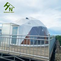 China White PVC pvc dome tent Hotel Tent geodesic tent outdoor dome tent for sale