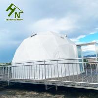 China White PVC pvc dome tent Hotel Tent geodesic tent outdoor dome tent for sale
