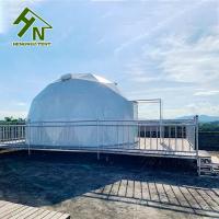China White PVC pvc dome tent Hotel Tent geodesic tent outdoor dome tent for sale