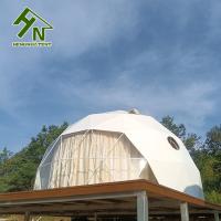 China Outdoor  6~10 People Metal Geodesic Dome Tent For Camping for sale