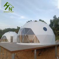 China Outdoor  6~10 People Metal Geodesic Dome Tent For Camping for sale