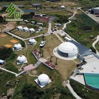 China 4m 5m 6m 7m 8m 9m 10m Customized size geo dome tent for sale