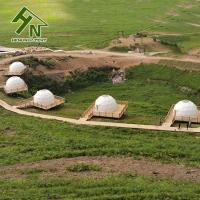 China Allowed Temperature 30 Degrees Below Zero To 70 Degrees Above Zero Dome Hotel Tent for sale