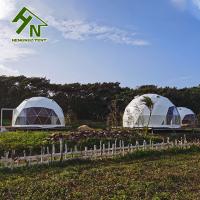 China outdoor camping geodesic dome tent for living for sale