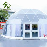 China 6m camping geodesic dome tent for living for sale