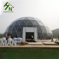 China 6m camping geodesic dome tent for living for sale