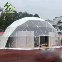 China 6m camping geodesic dome tent for living for sale