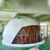 China White Hot Dip Galvanized Tubes Party Dome Tent Snow Load 75KG/SQM for sale