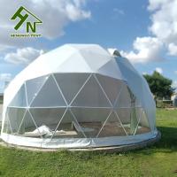 China White Hot Dip Galvanized Tubes Party Dome Tent Snow Load 75KG/SQM for sale