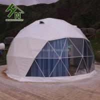 China White Hot Dip Galvanized Tubes Party Dome Tent Snow Load 75KG/SQM for sale